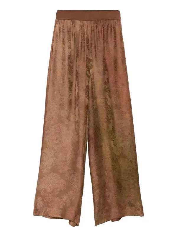 UMA WANG Pansy Trousers - Brown