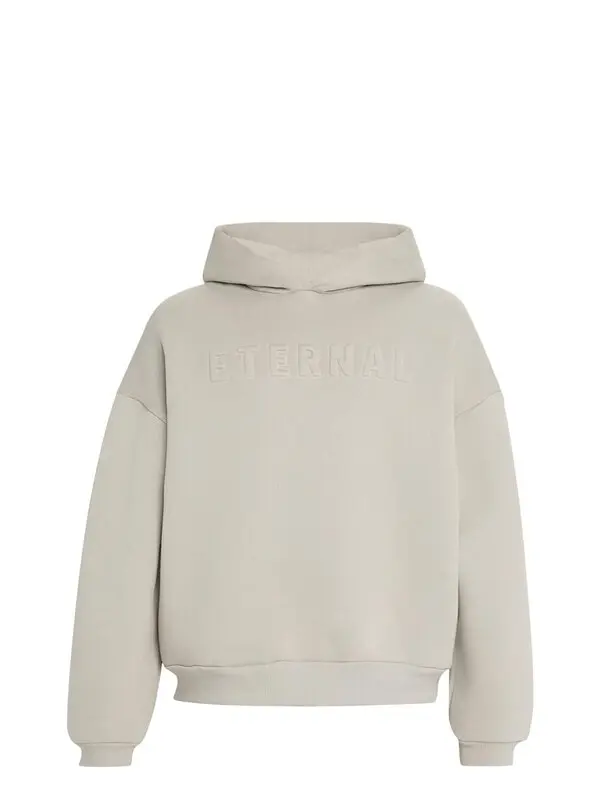 Fear Of God Embossed Hoodie - Dove Grey