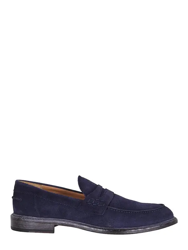 CORVARI Loafer Shoes - Blue