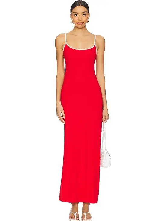 L*Space Jordana Dress - Flame & Cream