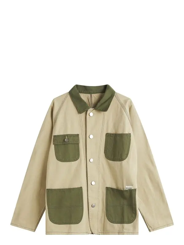 SERVICE WORKS Drill Coverall 2.0 Jacket - Khaki/olive