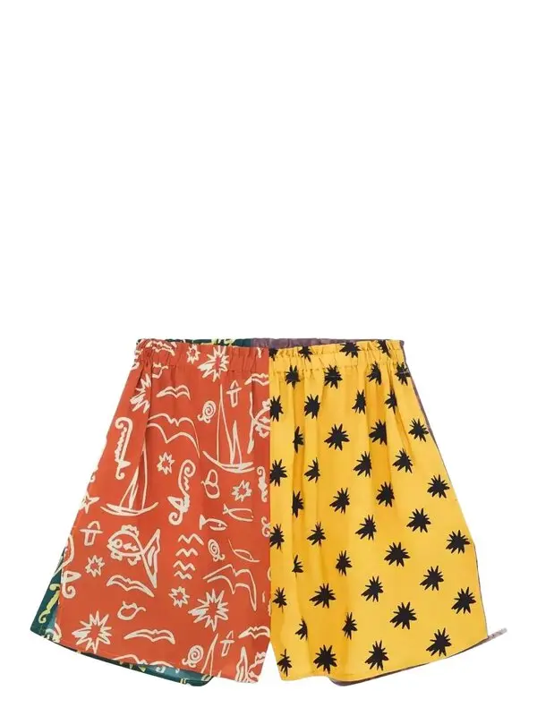 DONDE ESTEBAN Shorts - Yellow