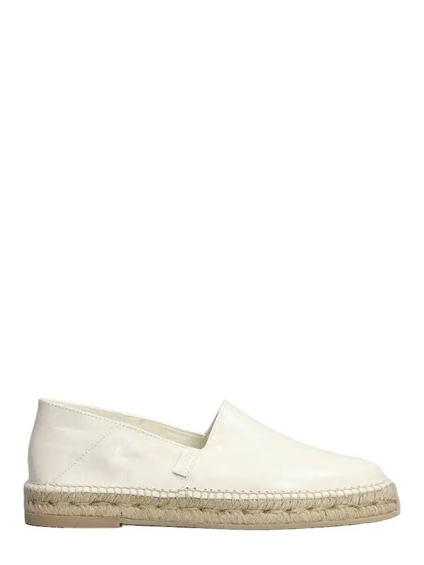 Ami Leather Espadrilles - Beige