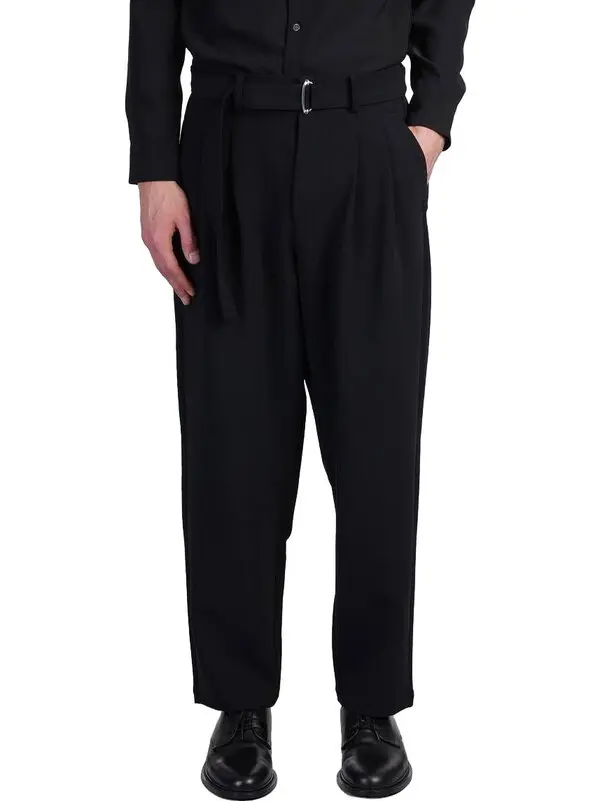 Attachment Tailored Trousers - Black