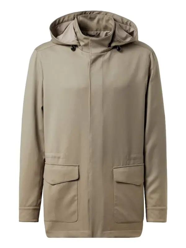 Thom Sweeney Wool Field Jacket - Grey