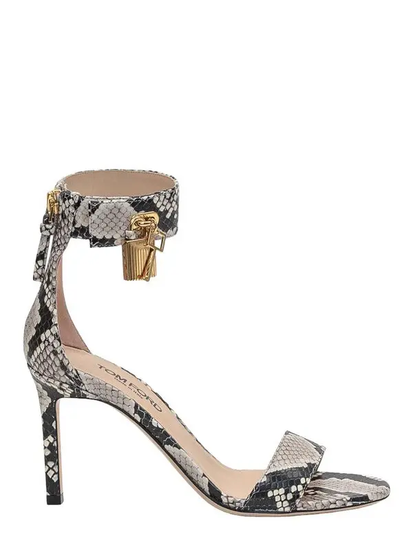 TOM FORD Python Print Sandal - Multicolor