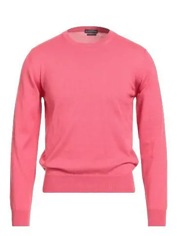 BALLANTYNE Long Sleeve Knit Sweater - Magenta