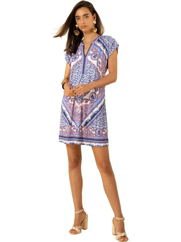 Hale Bob Miley Jersey Dress - Black