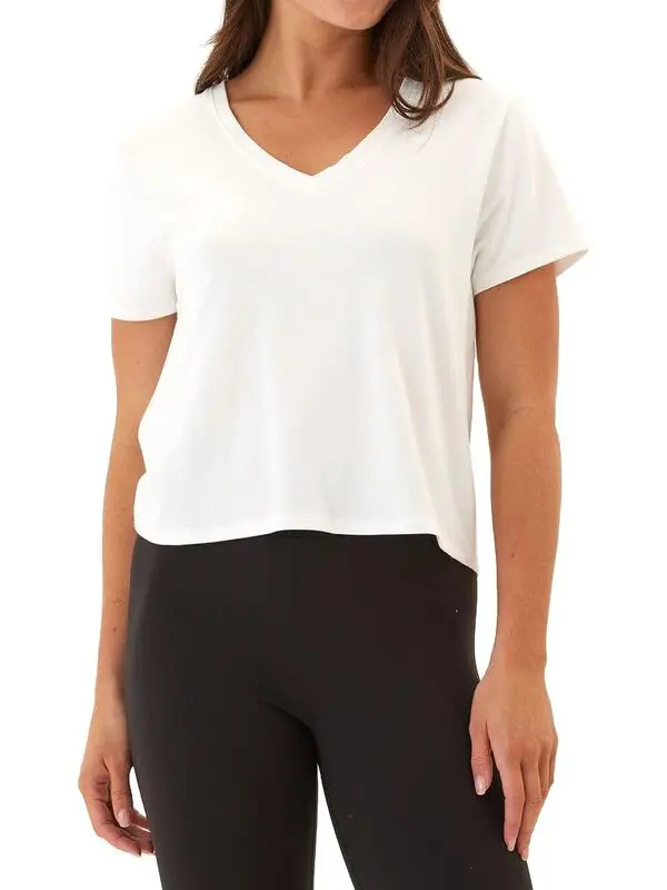 THREADS 4 THOUGHT Bettine Terry T-shirt - White