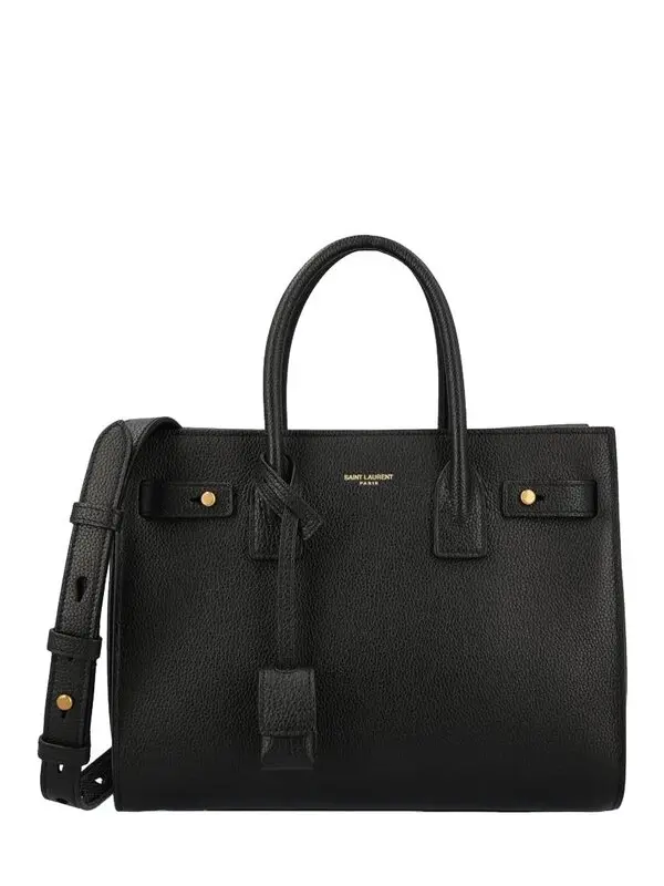 Saint Laurent Sac De Jour Bag - Black