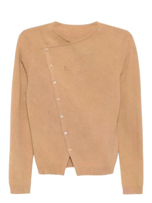 LESS Cashmere Cardigan - Brown
