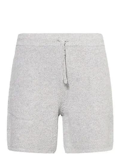 THE COUTURE CLUB Bouclé Knitted Shorts - Greymarl