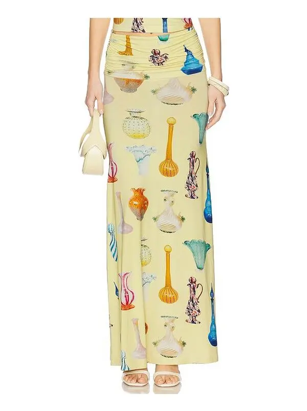 TYLER MCGILLIVARY Jemma Skirt - Yellow