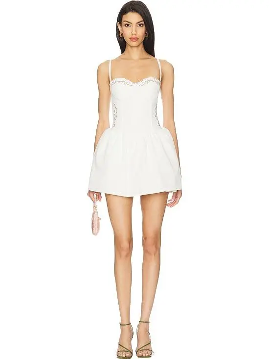 RUNAWAY THE LABEL Socora Mini Dress - White