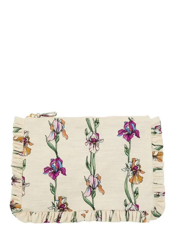 La DoubleJ Floral Hand Pochette - Multicoloured