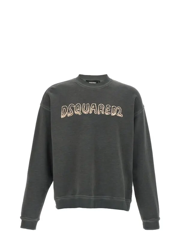 Dsquared2 Best Fade' Sweatshirt - Gray