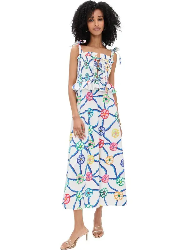 Celiab Turpan Maxi Dress - Blue