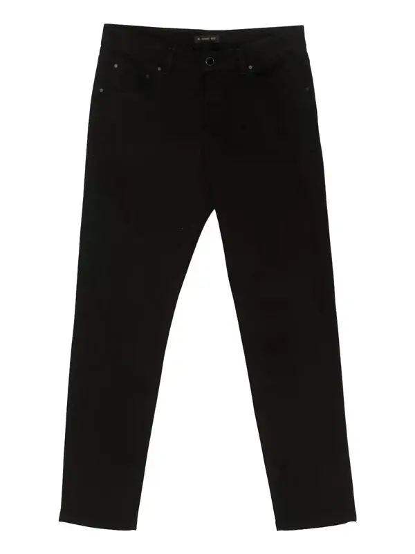 MANUEL RITZ Logo-patch Jeans - Black