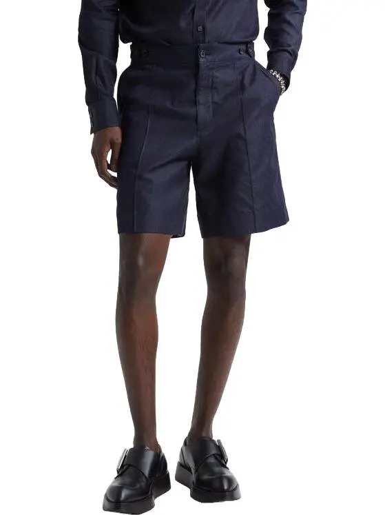 Alexander McQueen Denim Shorts - Indigo