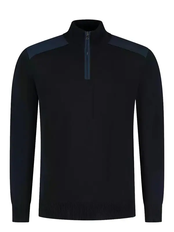 Paul & Shark Half-zip Sweater - Blue