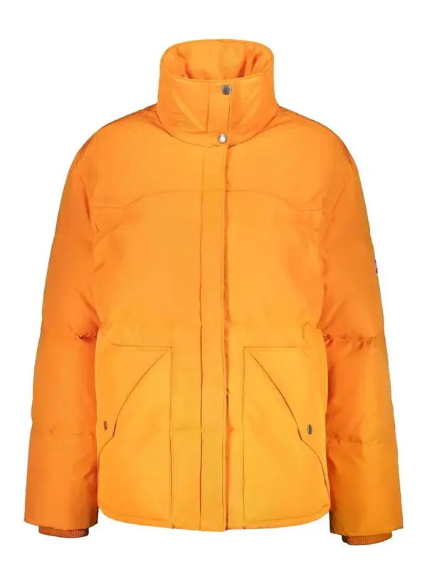 Kenzo Stand-up Collar Down Jacket - Orange