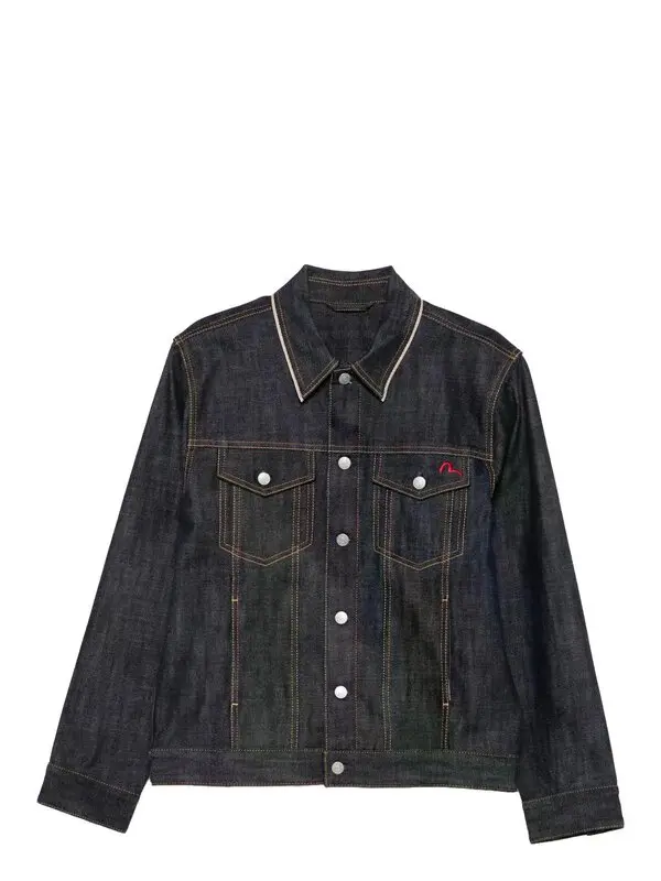 EVISU Denim Trucker Jacket - Blue