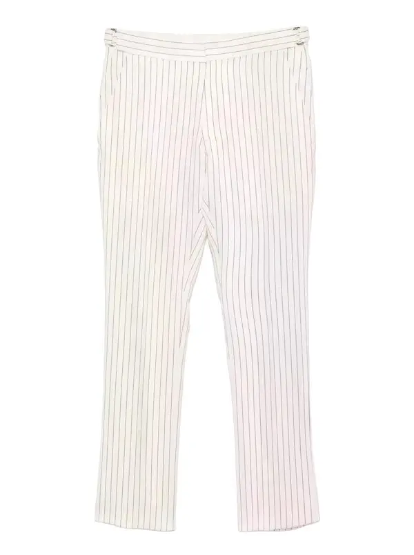 TOM FORD Striped Trousers - Neutrals
