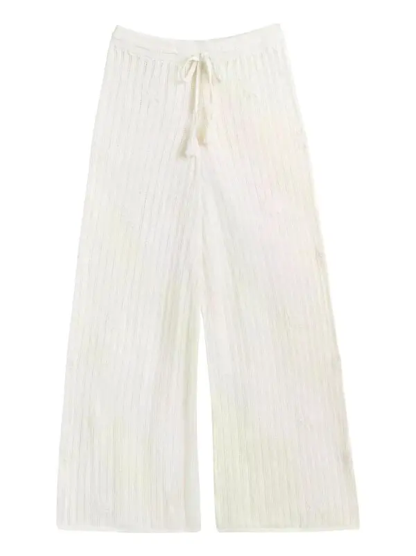 Chinti & Parker X Laura Whitmore Bohemian Pants - White