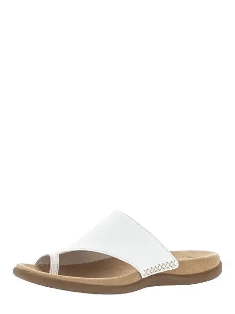 Gabor Asymmetric Flip Flop - White