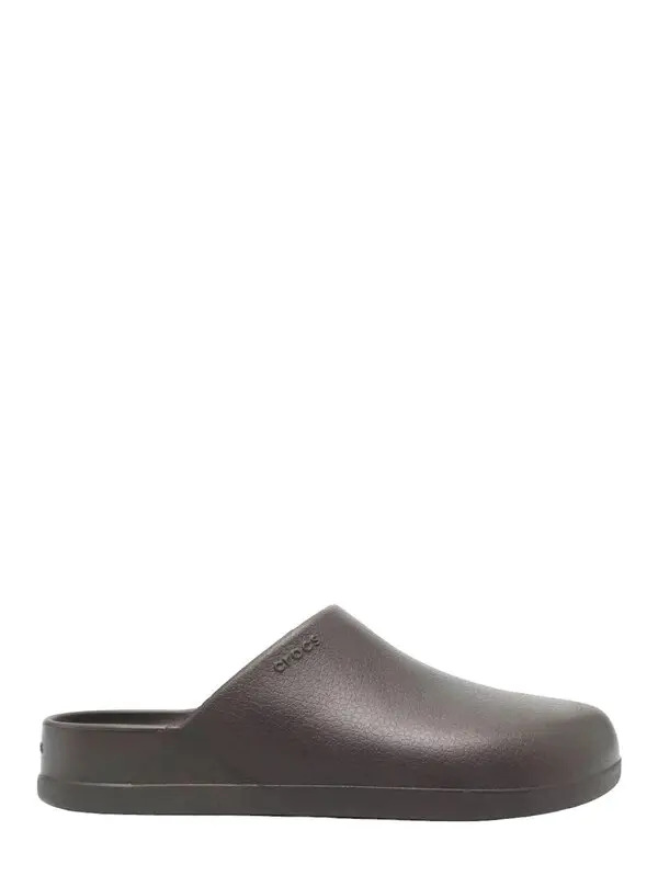 CROCS Dylan Embossed-logo Clogs - Brown