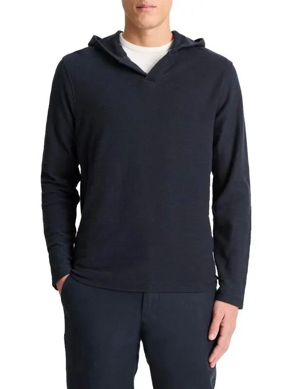 Vince Cotton Hoodie - Coastal
