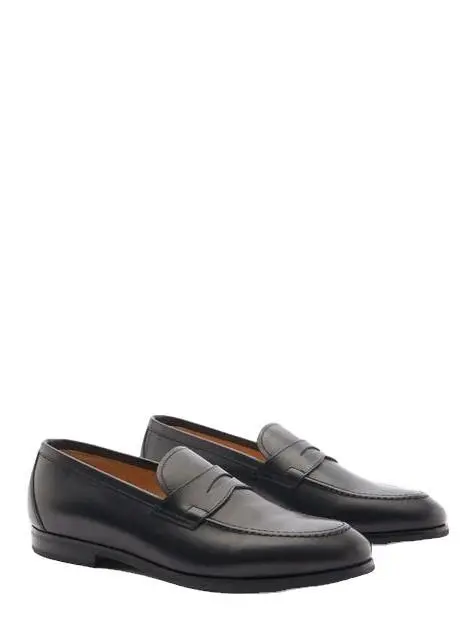 SCAROSSO Renato Loafers - Black - Calf