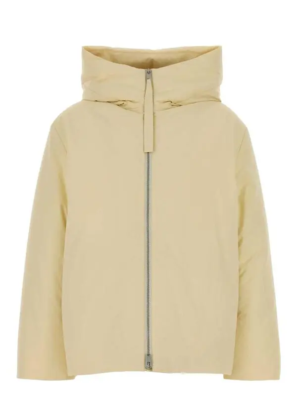 JIL SANDER Quilted Down Jacket - Yellow