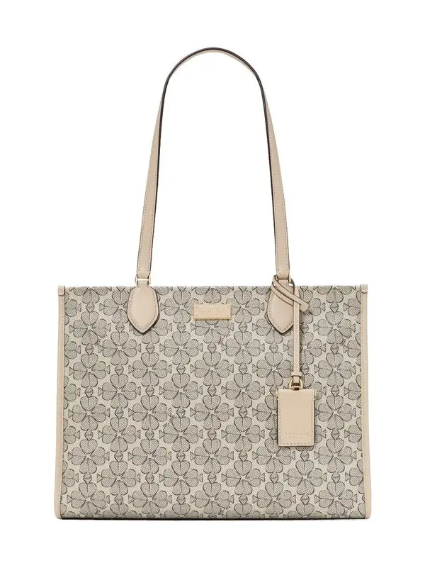 Kate Spade New York Large Floral Spade Tote - Neutral Multi