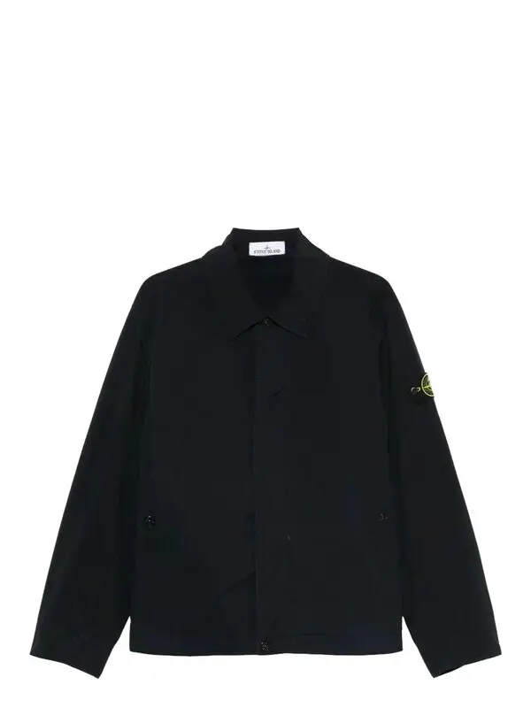 Stone Island Compass-badge Jacket - Blue