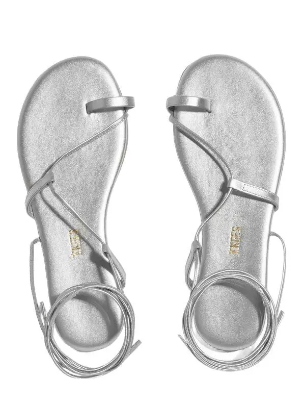 Tkees Jo Wrap Sandals - Metallic