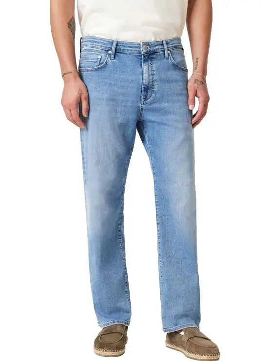 MAVI Marcel Relaxed Straight Leg Jeans - Bleached Williamsburg