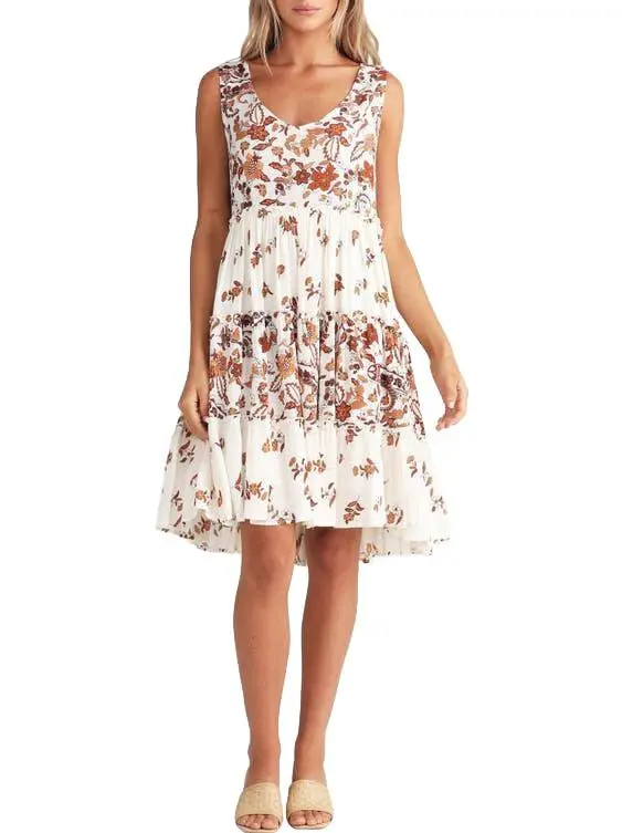 TALISMAN THE LABEL Lucky Charm Crepe Sundress - Marbella