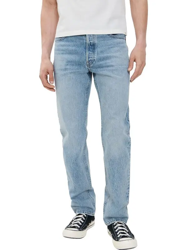 ALEX MILL Original Straight Leg Jeans - Vintage Light Indigo