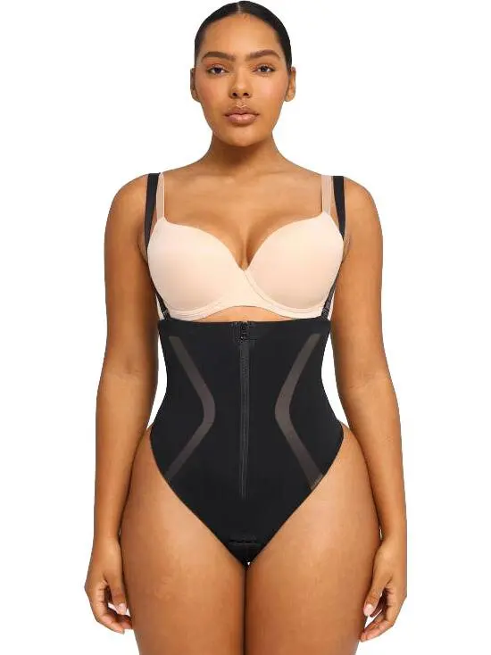 SHAPELLX Inner Armor X Comfy Sculpting Thong - Classic Black