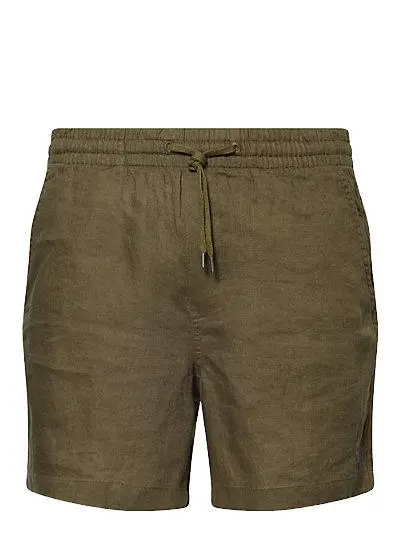 Ralph Lauren Classic-fit Linen Shorts - New Olive