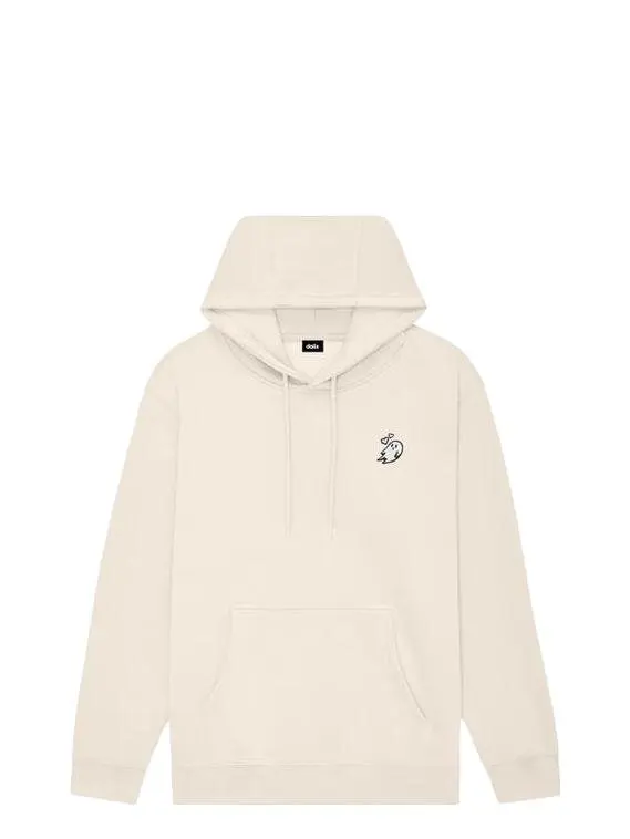 DALIX Heartly Ghost Midweight Hoodie - Sandshell