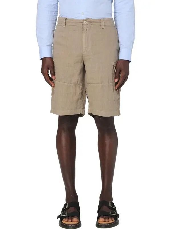 BLAUER. Plain Shorts - Beige