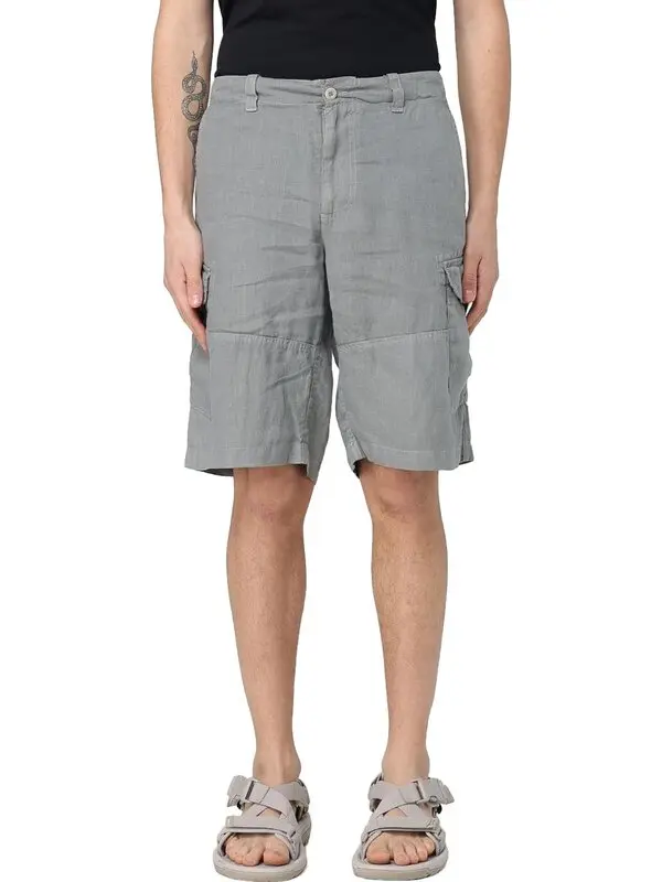 BLAUER. Plain Shorts - Grey