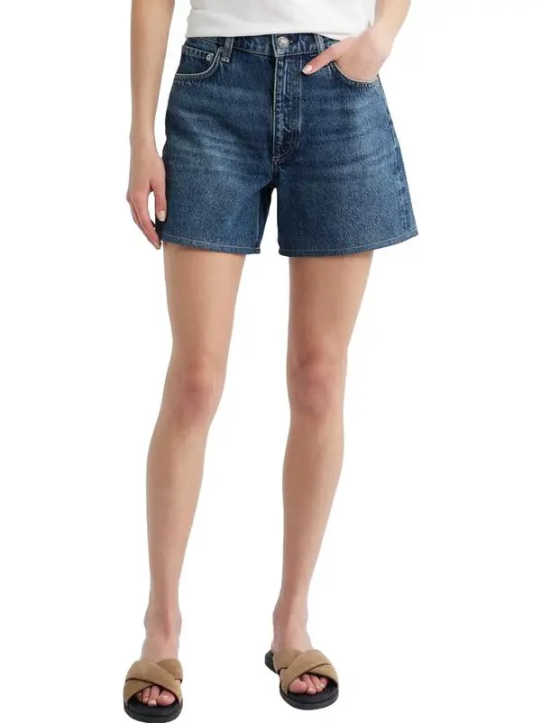 Rag & Bone Kaia Relaxed Fit Denim Shorts - Adeline