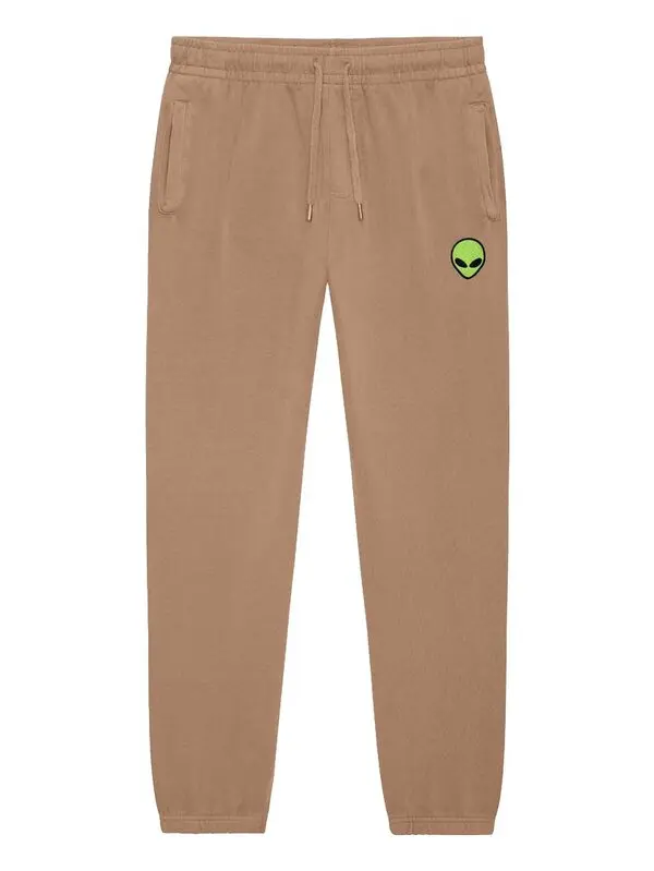 DALIX Alien Heavy Weight Fleece Sweatpant - Camel