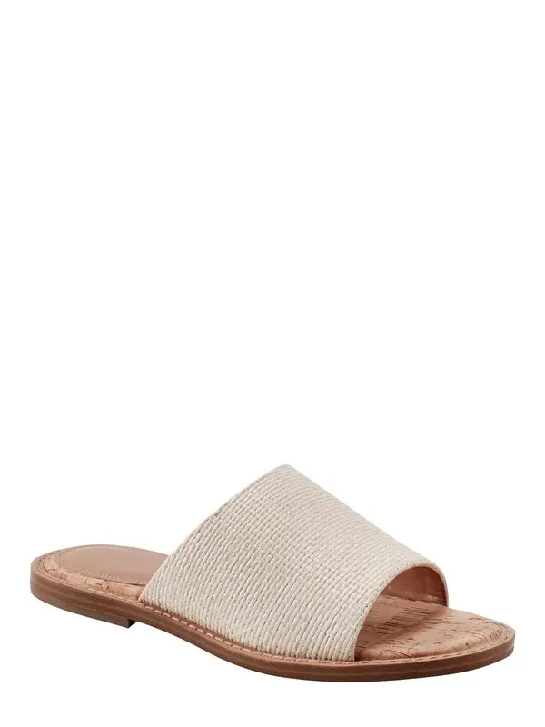 Marc Fisher Grayce Slide Sandal - Natural