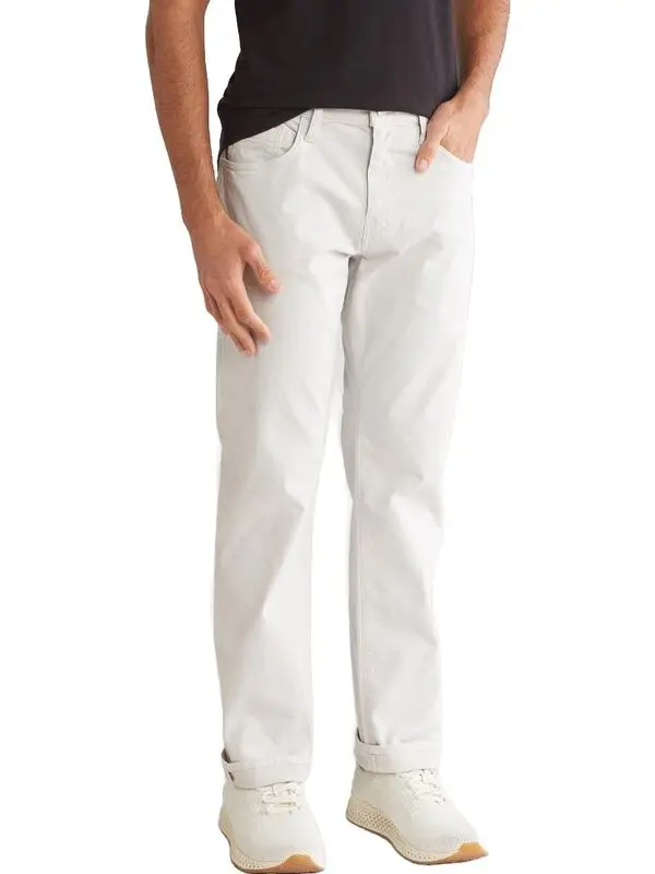 MAVI Zach Stretch Cotton Pants - Oyster Mushroom Twil