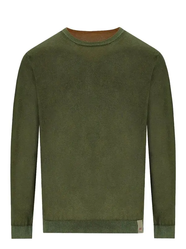BOB Bart Military Reversible Crewneck Pullover - Orange