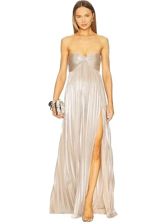 Retrofete Zoa Maxi Dress - Champagne